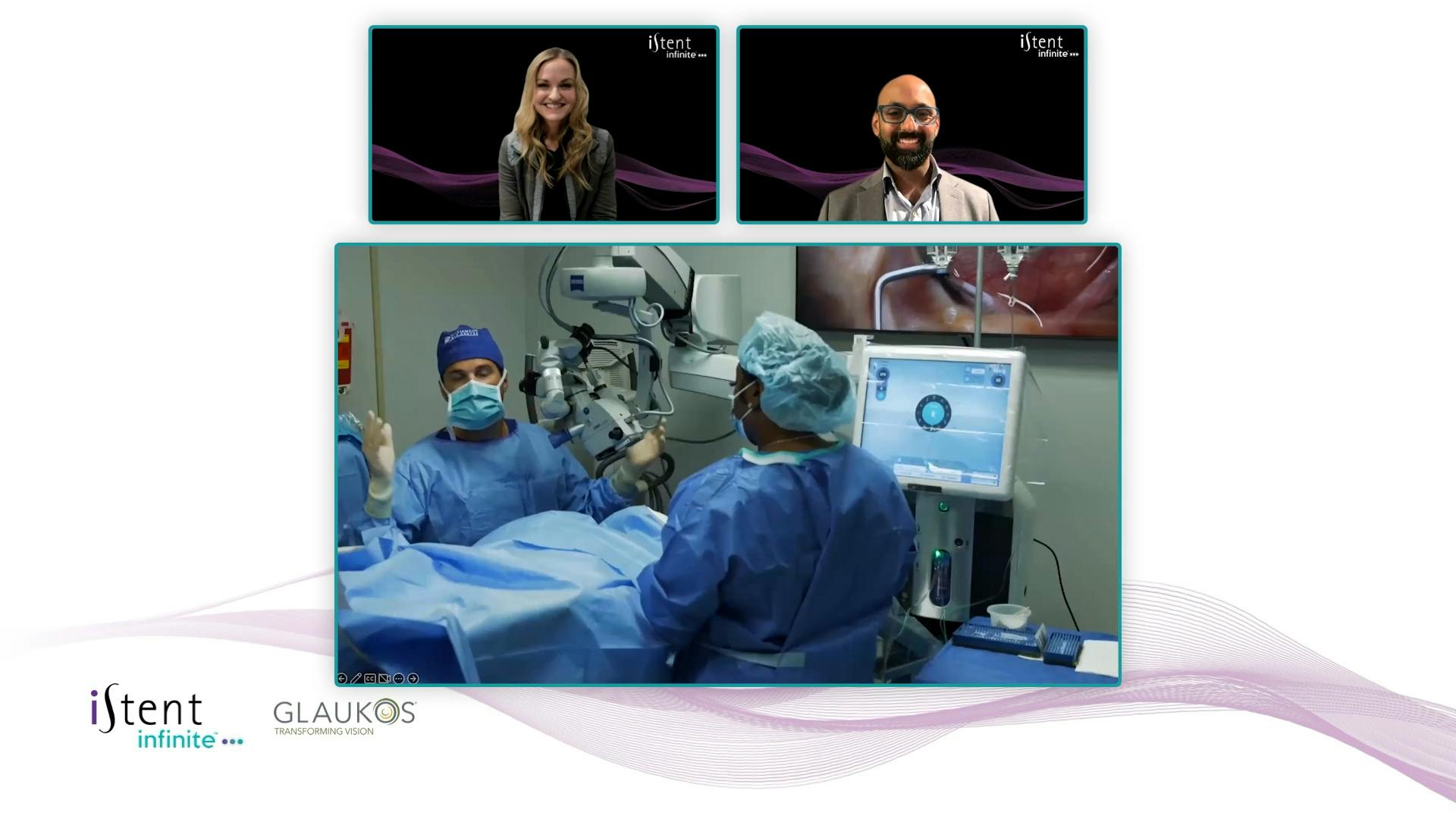 Live Surgery Demonstration of iStent infinite® - Eyetube